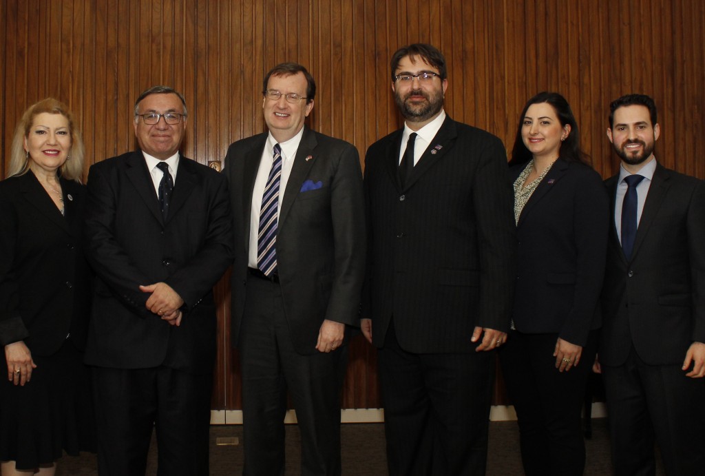 S.D. Hunchakian Party Meets with US Ambassador to Armenia, Richard M ...