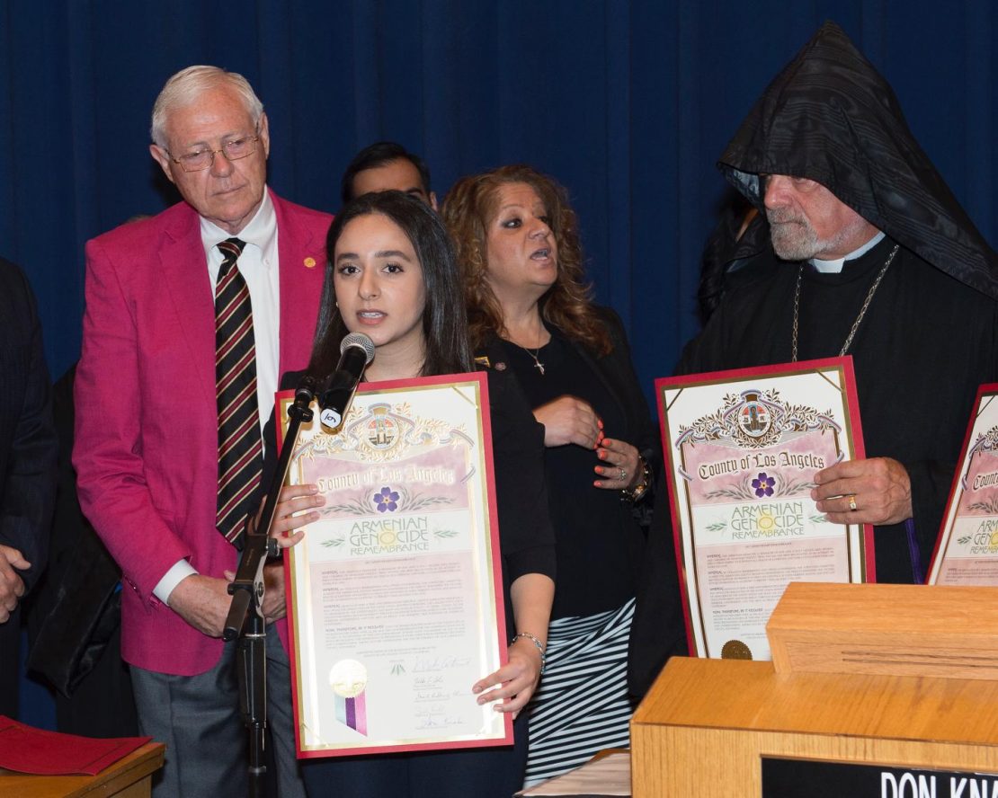 Los Angeles County Board of Supervisors Commemorated the 101st ...