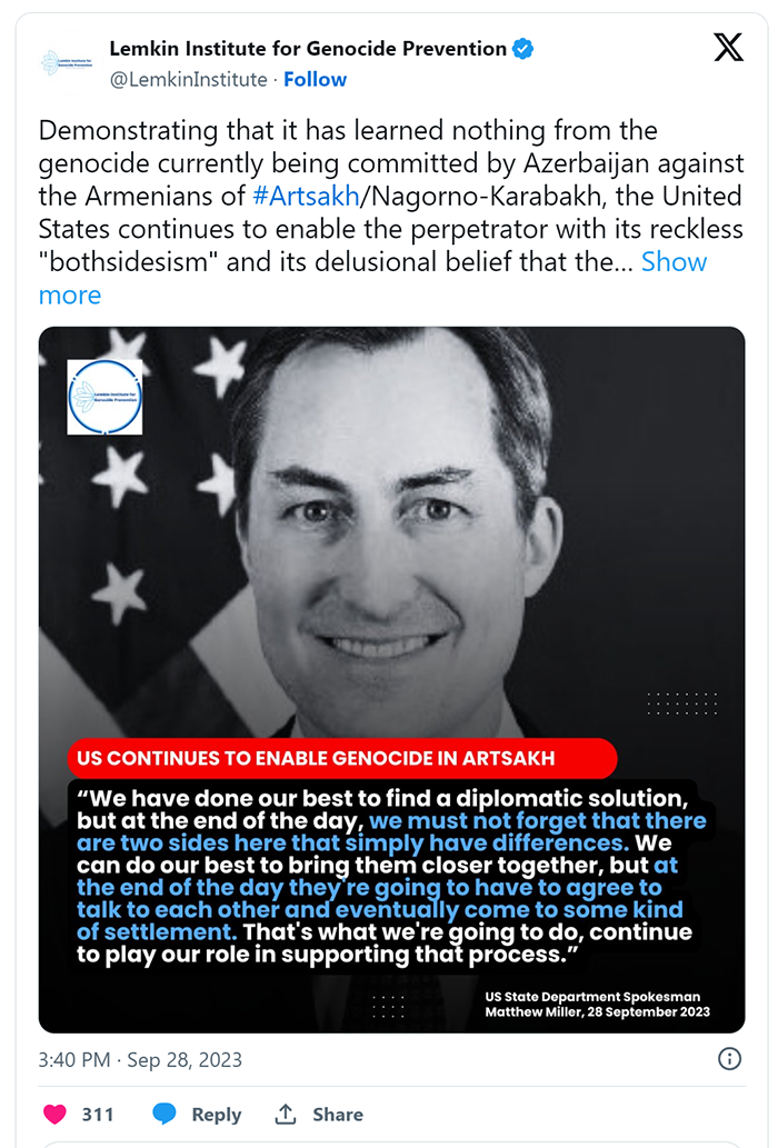 Lemkin Institute Accuses World Leaders of Complicity in Genocide in ...