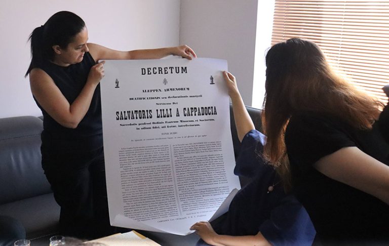 Armenian Ambassador to Italy Hands Over Exclusive Archival Documents ...