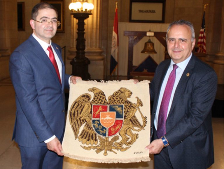 Armenian Honorary Consulate Inaugurated in Cleveland, Ohio • MassisPost