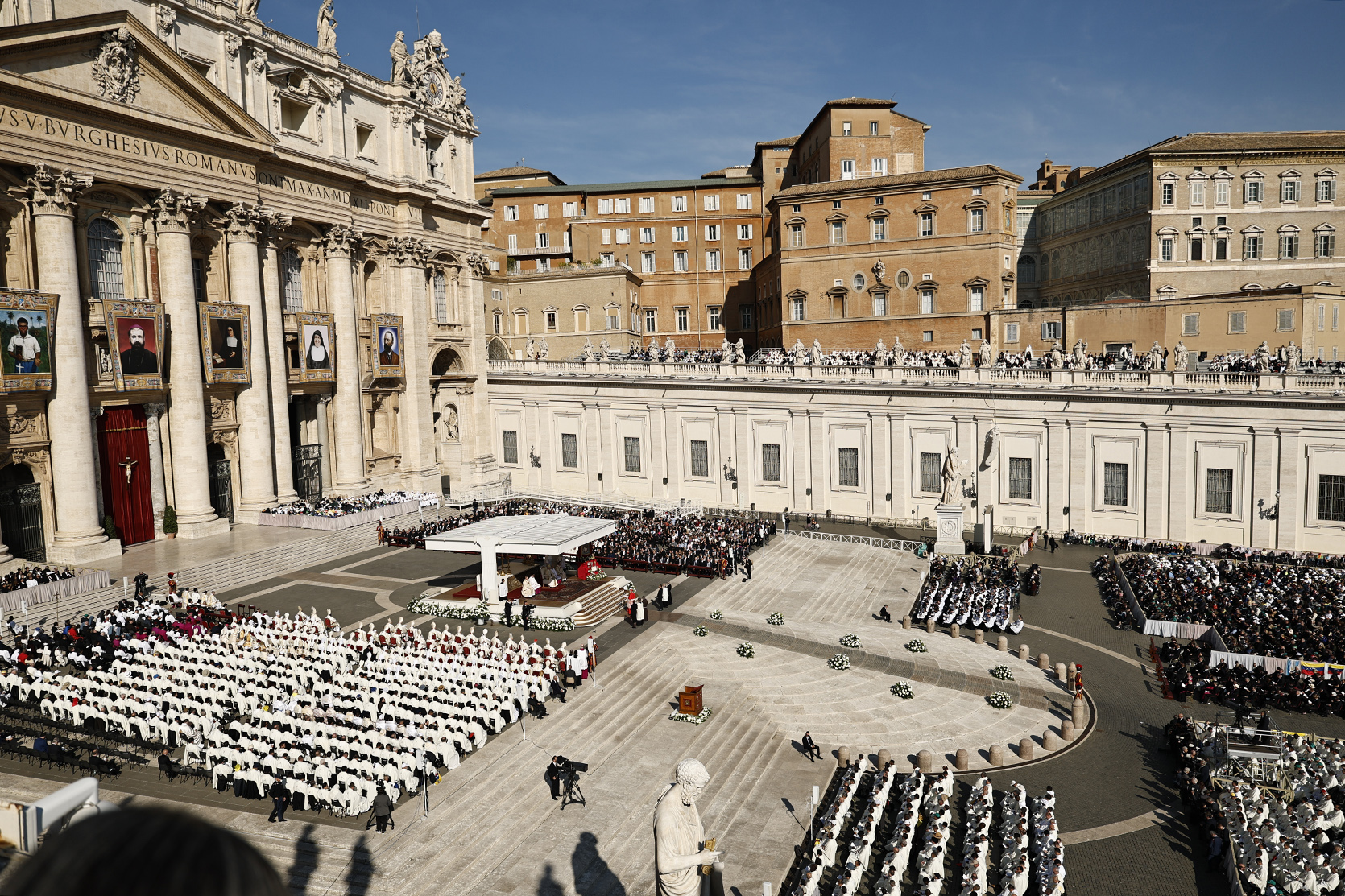 Canonization Ceremony of Archbishop Ignatius Maloyan and Six Others at ...