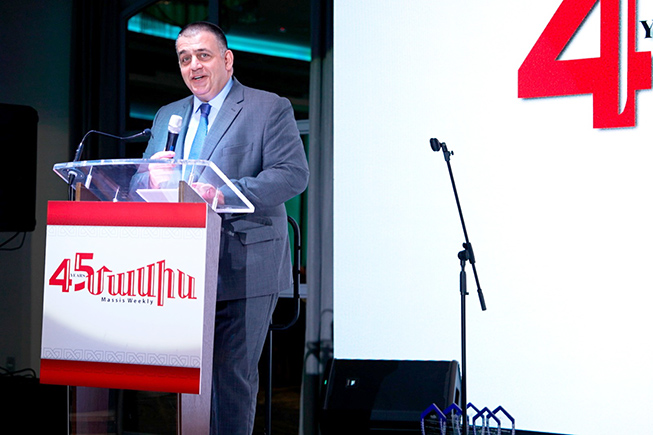 The 45th Anniversary Celebration of Massis Weekly Was Held In a ...