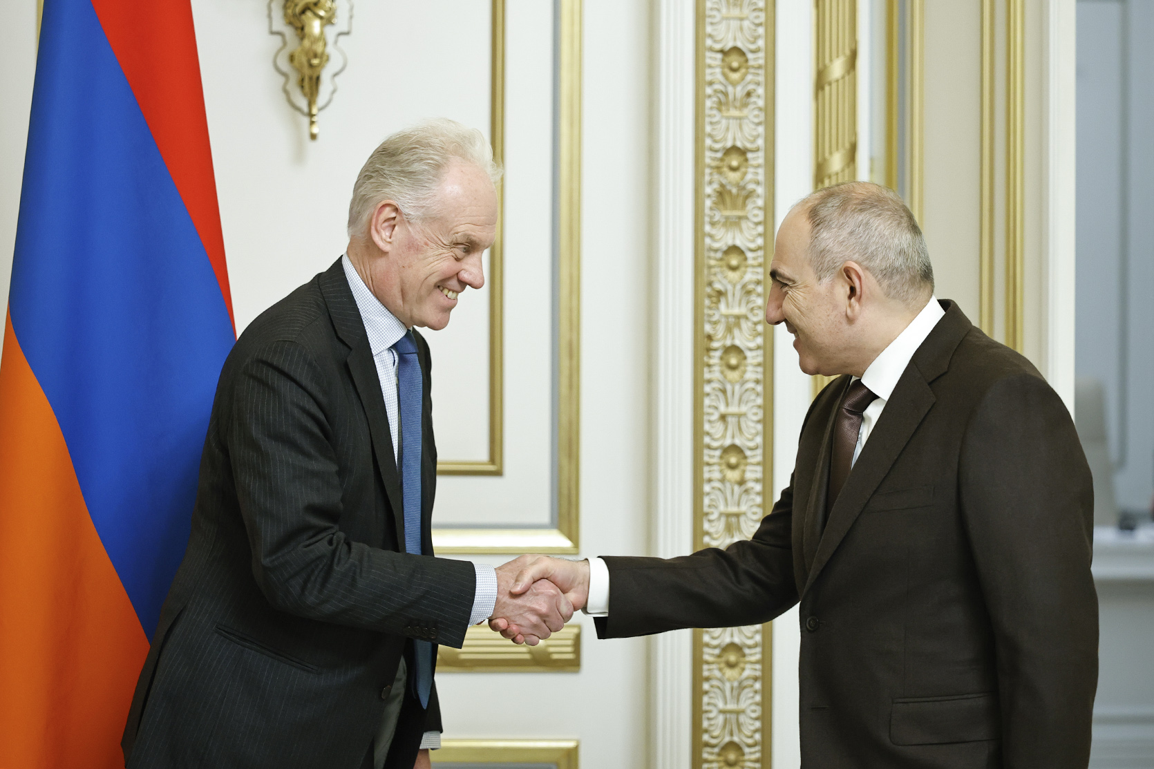 Nikol Pashinyan and Gert Jan Koopman Discuss Ongoing Armenia–EU ...