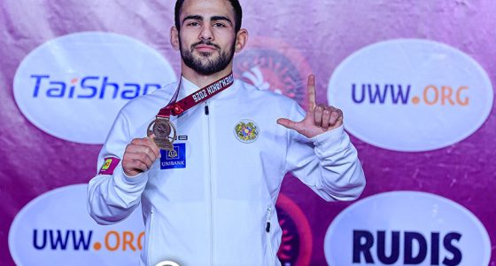 Levik Mikayelyan Wins Gold at U23 European Wrestling Championships ...