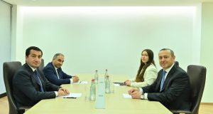 Armen Grigoryan and Hikmet Hajiyev Meet in Dilijan • MassisPost